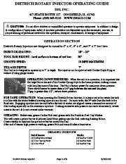 DSI, Inc. Slurry Injection Products