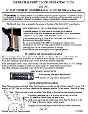 DSI, Inc. Slurry Injection Products